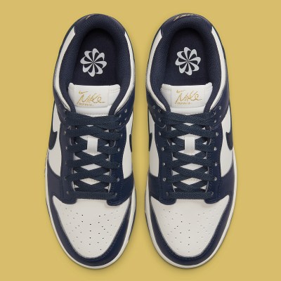 Nike Dunk Low "Navy/Sail/Gold" FZ6770-001 | SneakerNews.com