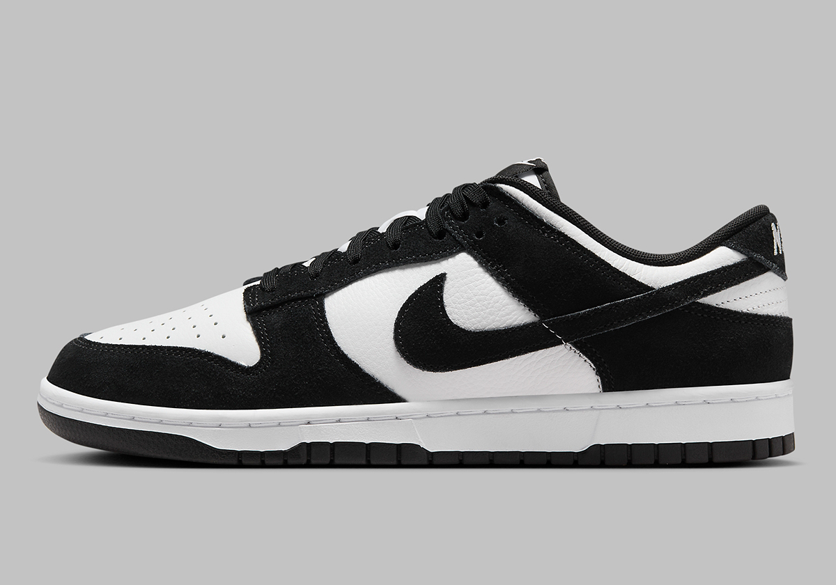 Nike Dunk Low "Suede Panda" FQ8249-100 | SneakerNews.com