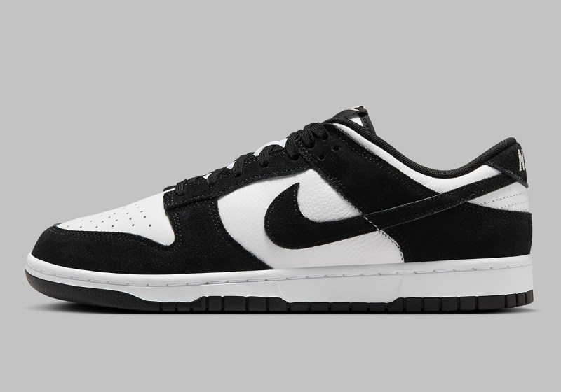 Nike Dunk Low "Suede Panda" FQ8249-100 | SneakerNews.com