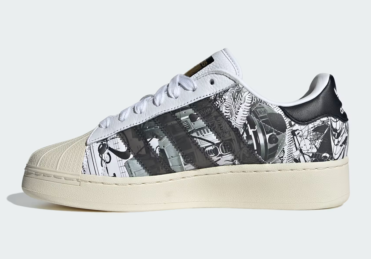 Star Wars x adidas Superstar XLG Nanzuka IF9249 | SneakerNews.com