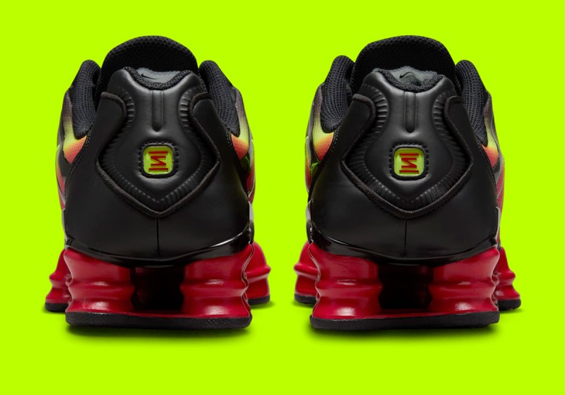 Nike Shox TL Women's "Black/Volt/Fire Red" HJ9609-001 | SneakerNews.com