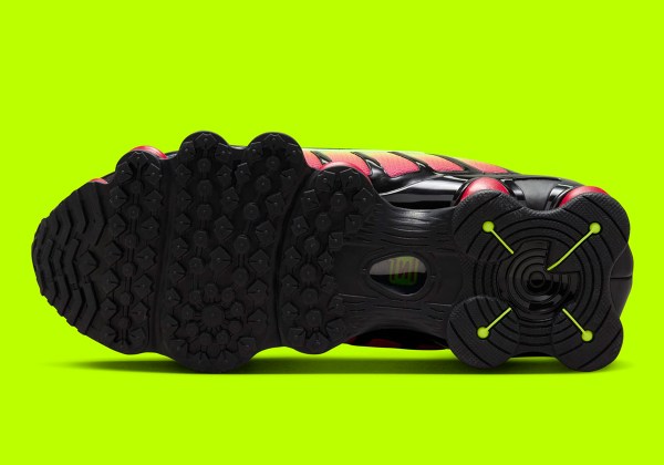 Nike Shox TL Women's "Black/Volt/Fire Red" HJ9609-001 | SneakerNews.com