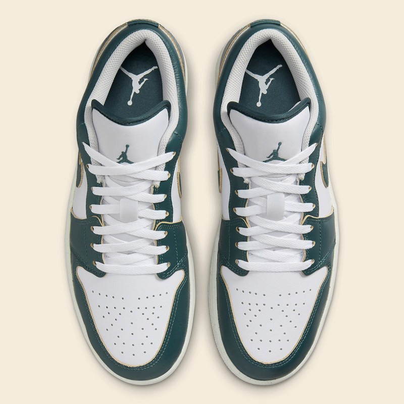 Air Jordan 1 Low "Oxidized Green/Sail" FQ7687-300 | SneakerNews.com