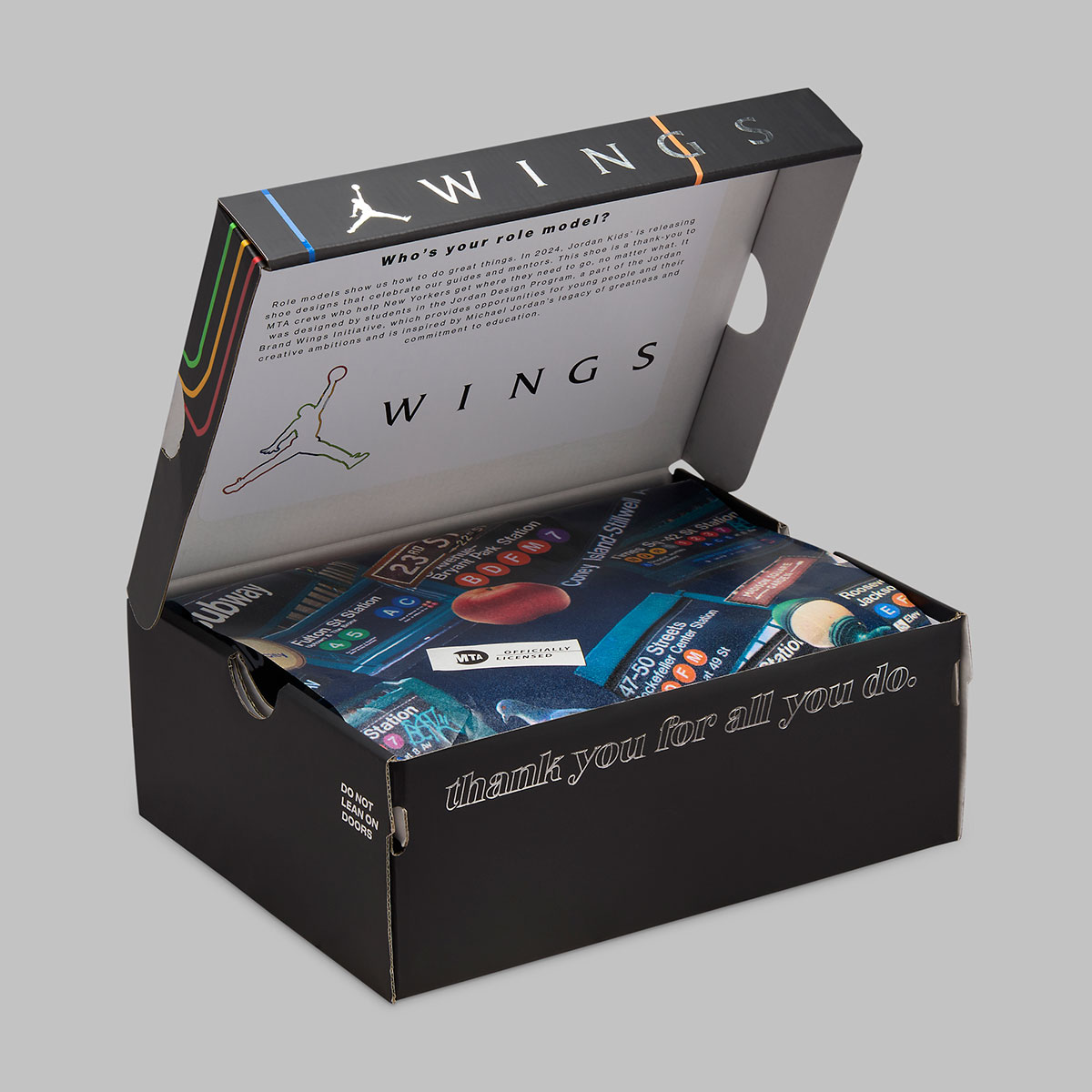 Jordan Brand Wings x Role Models Air Jordan 1 MID “Subway ...