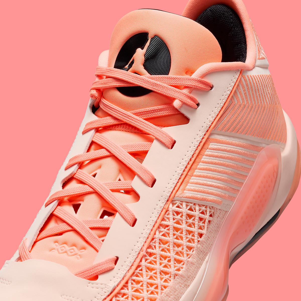 Air Jordan 38 Low "Crimson Tint/Black/Orange Pulse" FD2326-800 | SneakerNews.com