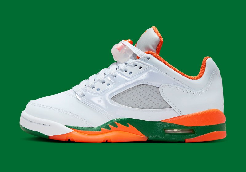 Air Jordan 5 Low GS "Miami" FQ1293-018 | SneakerNews.com