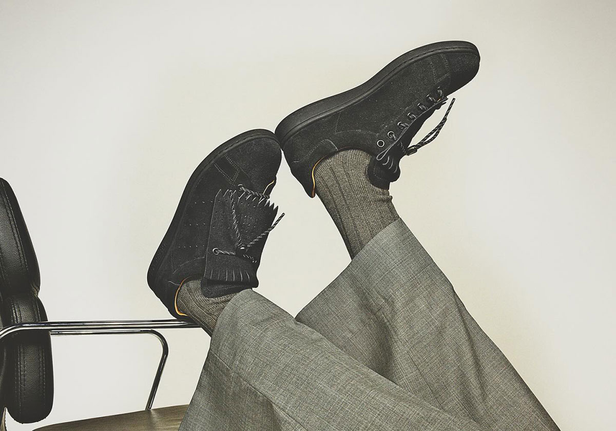 Shinsuke Nakada x adidas Stan Smith Lux IH9987 IH9988 | SneakerNews.com