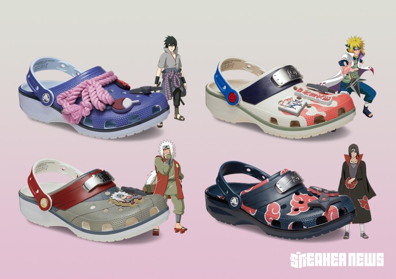 Naruto Crocs - Sasuke, Minato, Itahi, Jiraiya | SneakerNews.com