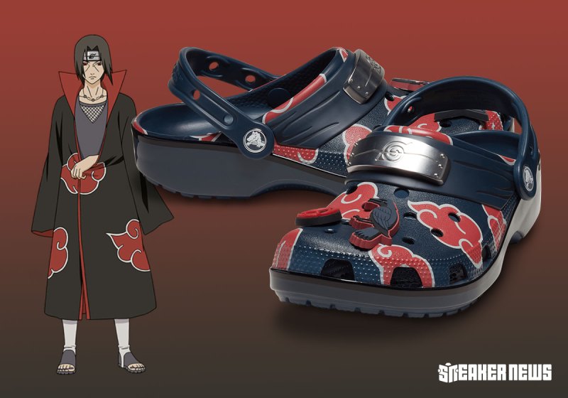 Naruto Crocs - Sasuke, Minato, Itahi, Jiraiya | SneakerNews.com