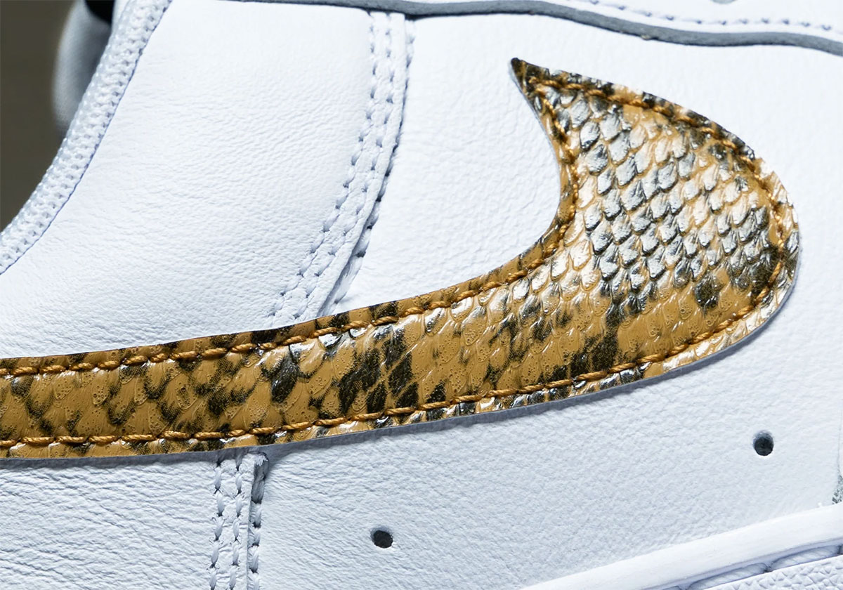 Nike Air Force 1 Low QS "Ivory Snake" AO1635-100 | SneakerNews.com