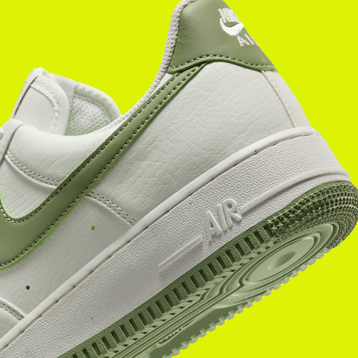 Nike Air Force 1 Low Next Nature "Sail/Oil Green/Volt" DV3808-106 ...