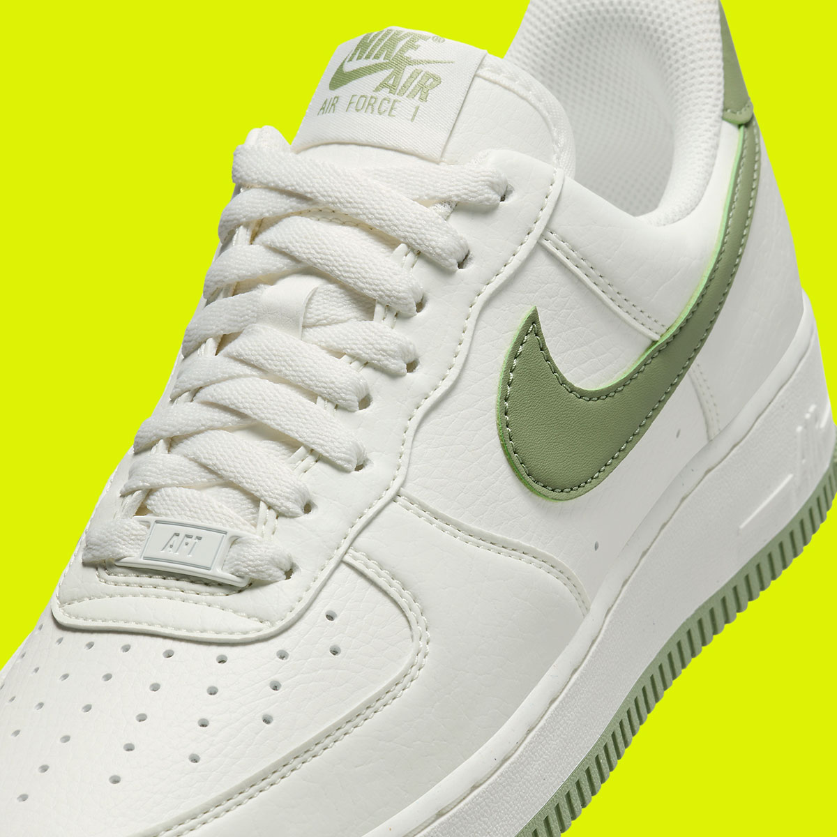Nike Air Force 1 Low Next Nature "Sail/Oil Green/Volt" DV3808-106 ...