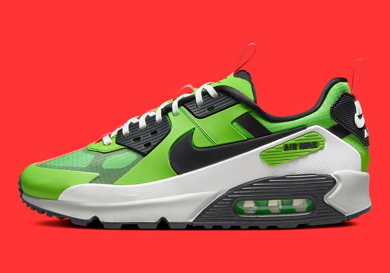 Nike Air Max 90 Drift "Action Green/Black/Bright Crimson" FB2877-300 ...