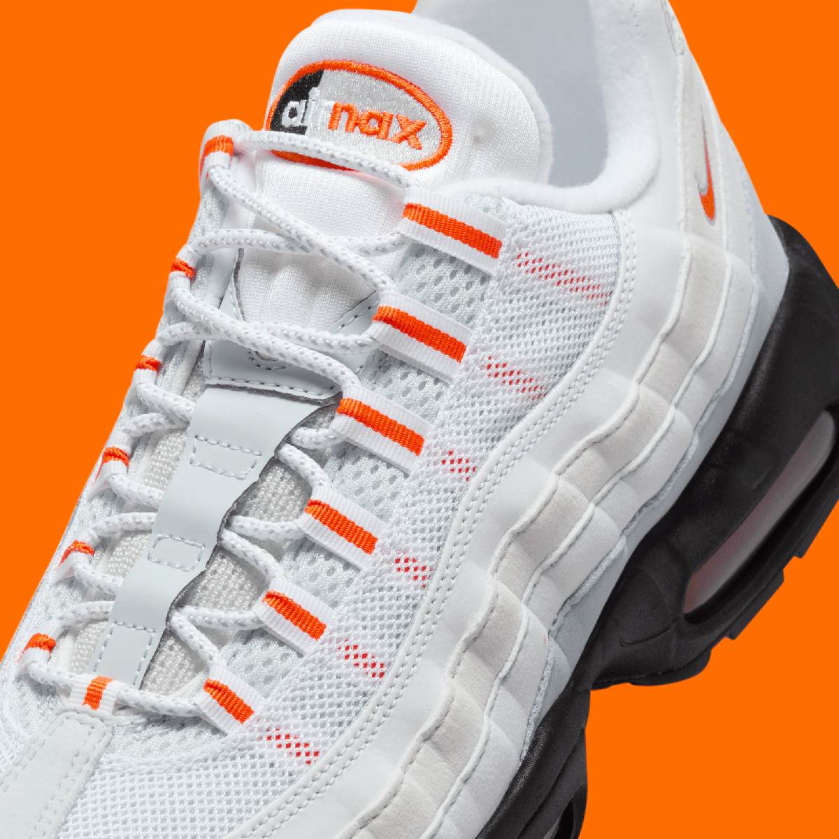Nike Air Max 95 “Wolf Grey/Safety Orange" HM0622-002 | SneakerNews.com