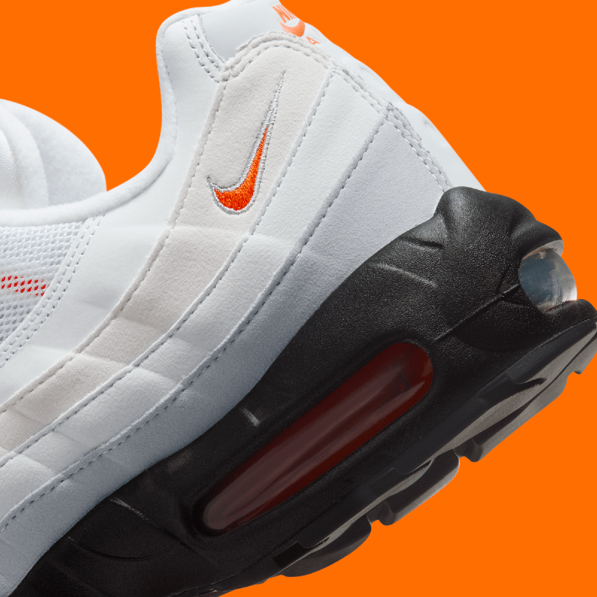 Nike Air Max 95 “Wolf Grey/Safety Orange" HM0622-002 | SneakerNews.com