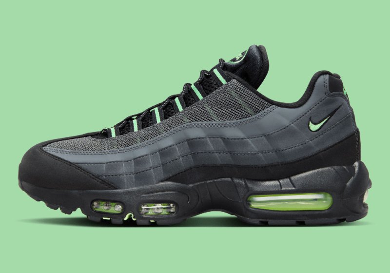 Nike Air Max 95 "Black/Vapor Green/Anthracite" HM0622-001 | SneakerNews.com