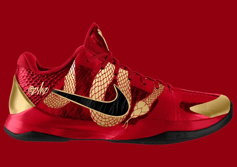 Nike Kobe 5 Protro "University Red/Black/Metallic Gold" HF5182-600 ...
