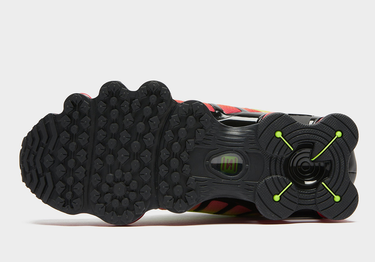 Nike Shox TL Women's "Black/Volt/Fire Red" HJ9609-001 | SneakerNews.com