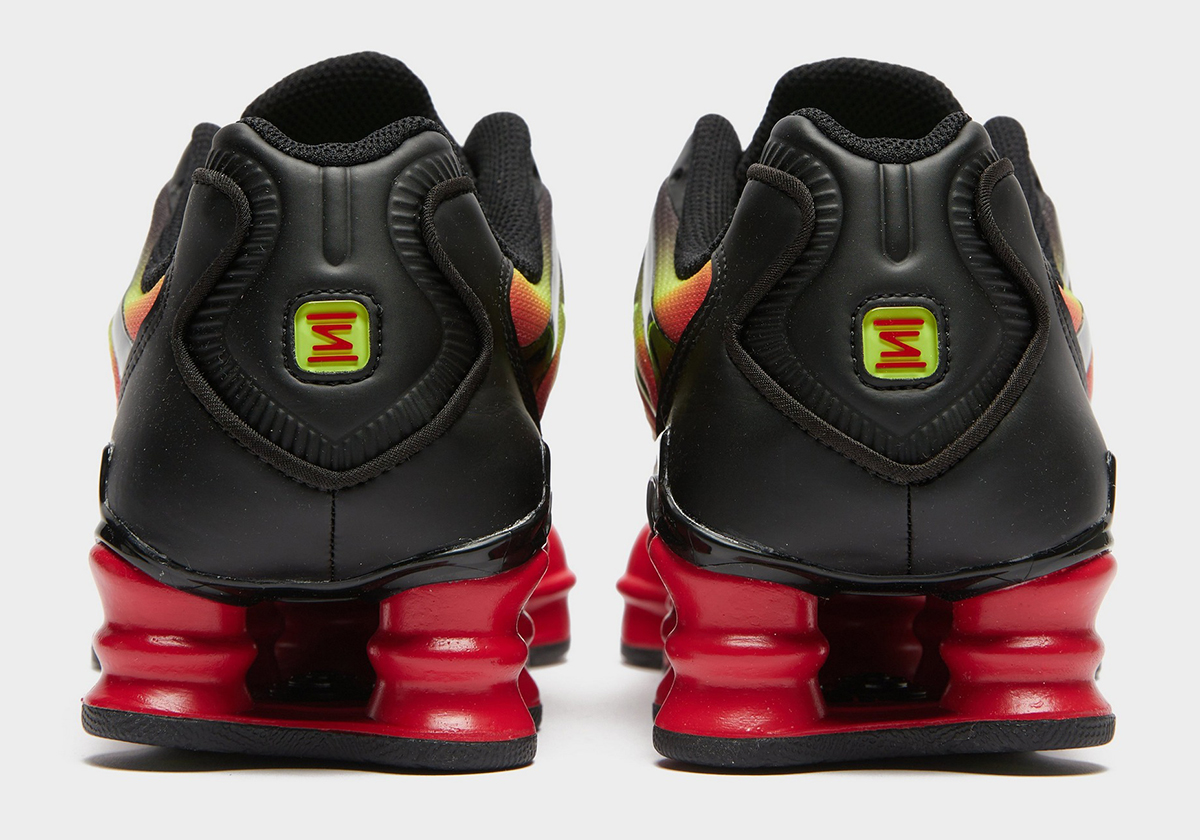 Nike Shox TL Women's "Black/Volt/Fire Red" HJ9609-001 | SneakerNews.com