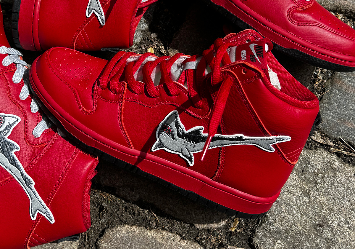 Oski Reveals A Friends & Family Version Of His Nike SB Dunk High “Shark ...