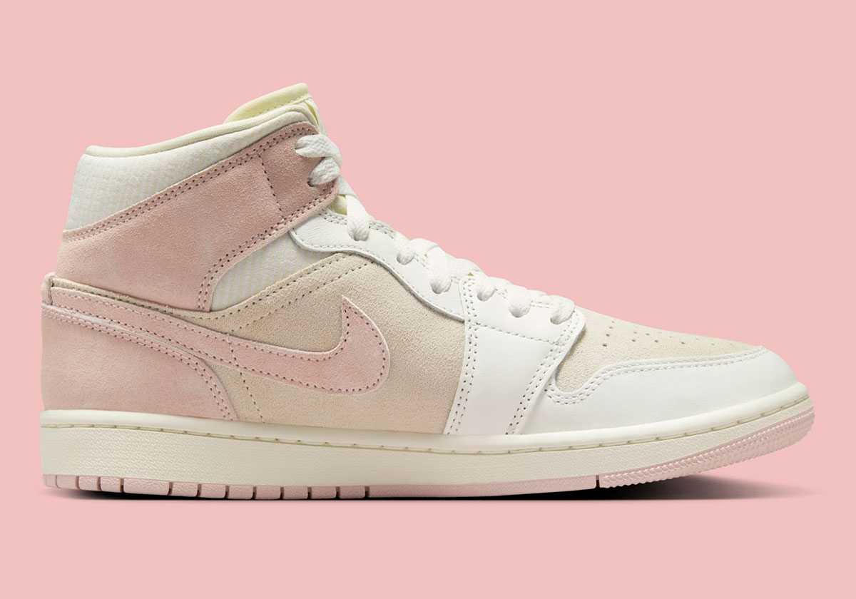 Air Jordan 1 Mid SE "Coconut Milk/Legend Pink/Sail" FQ1926-161 ...