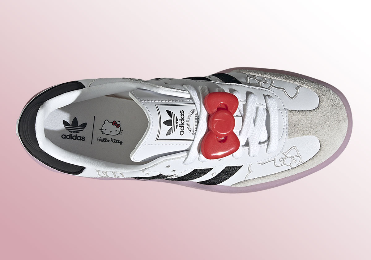 Hello Kitty x adidas Sambae IG4450 | SneakerNews.com