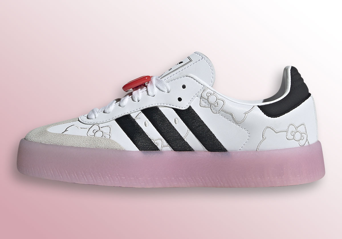 Hello Kitty x adidas Sambae IG4450 | SneakerNews.com