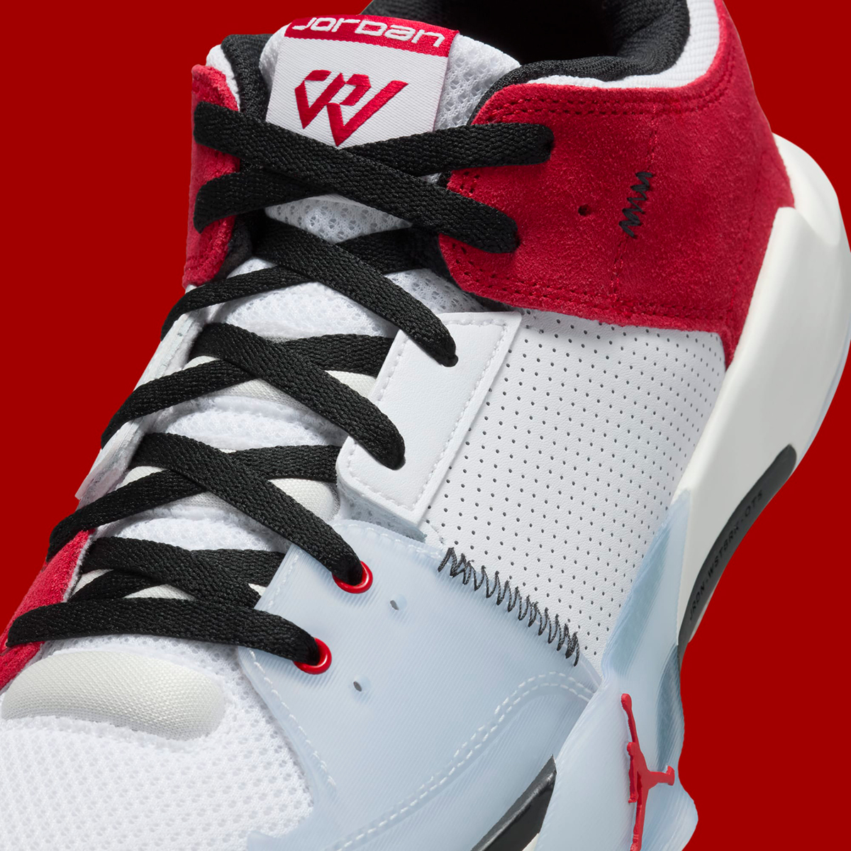 Jordan Westbrook One Take 5 "White/Black/Gym Red" FD2335-160 ...