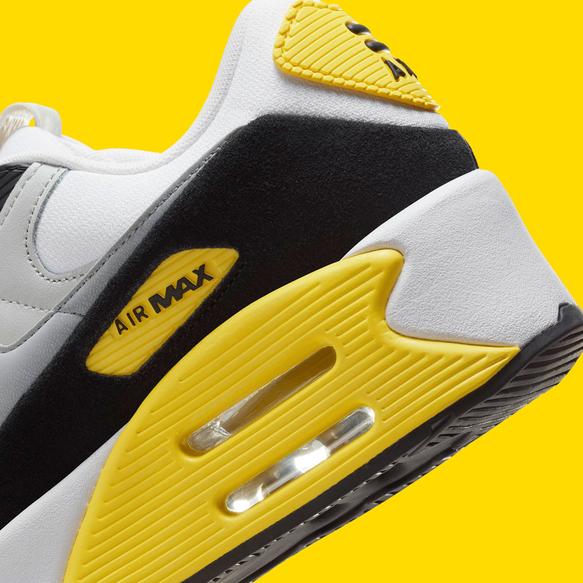 Nike Air Max 90 LV8 "Grey/Black/Speed Yellow" | SneakerNews.com