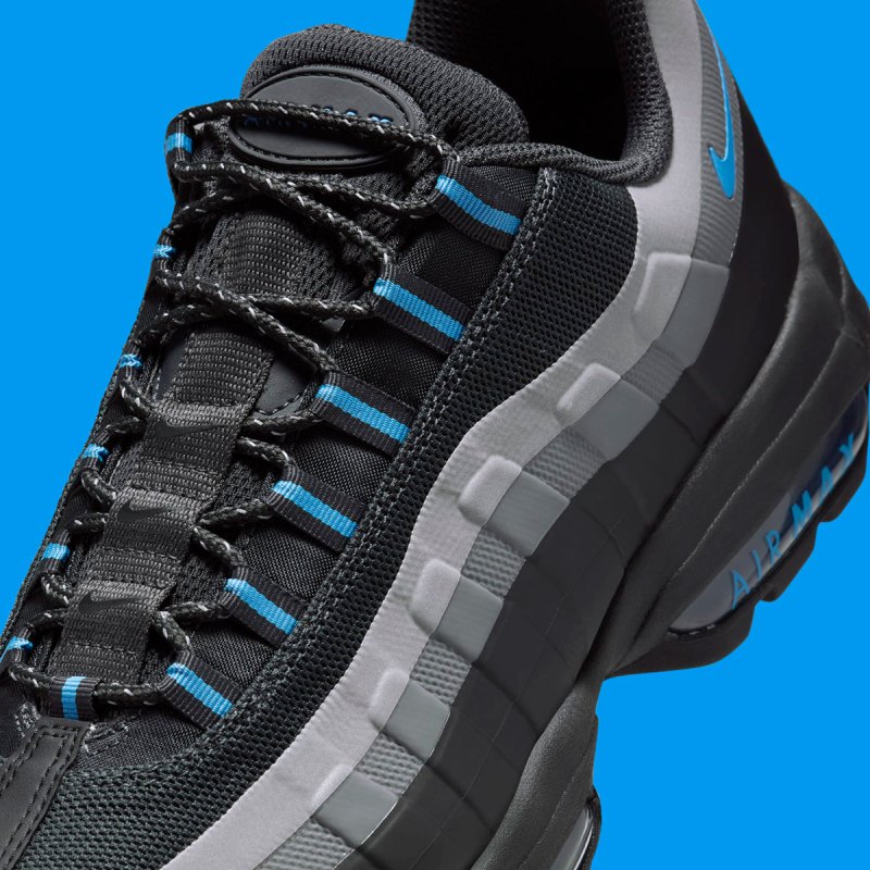 Nike Air Max 95 Ultra "Black/Neutral Grey/University Blue" HM9608-001 ...
