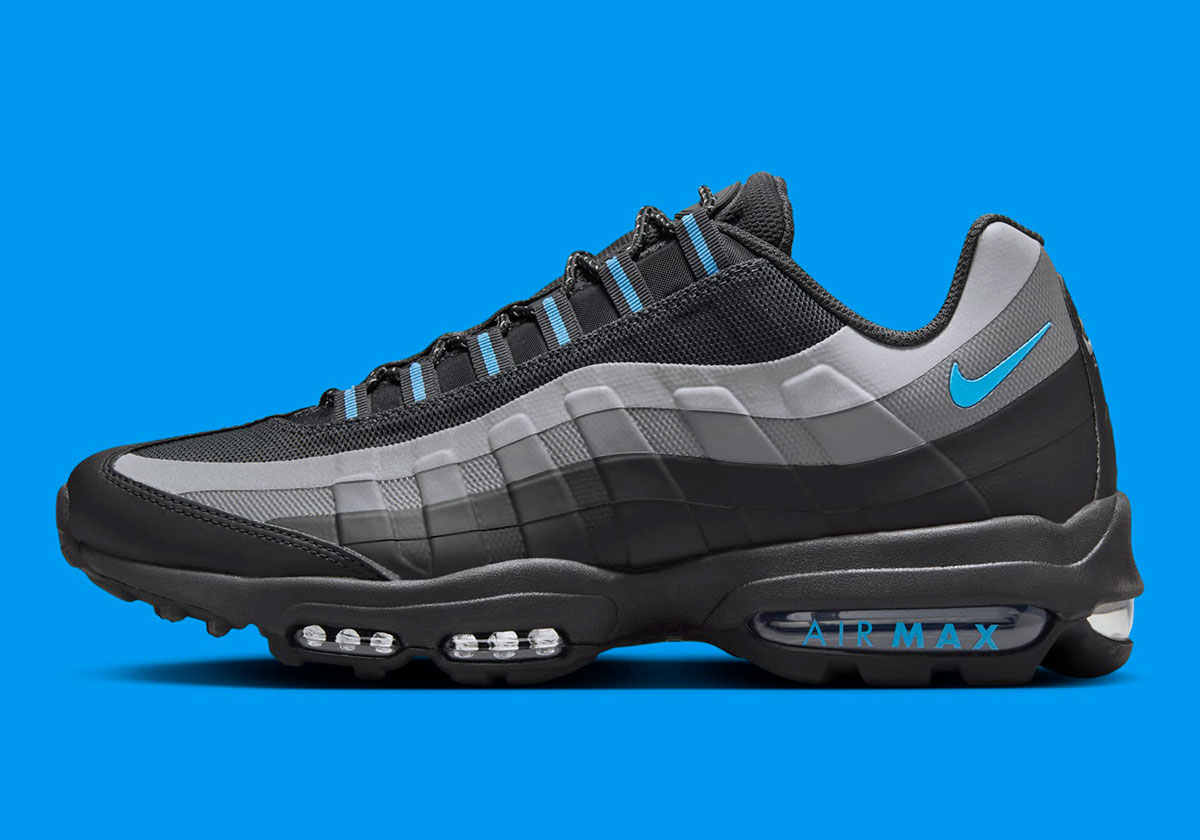 Nike Air Max 95 Ultra "Black/Neutral Grey/University Blue" HM9608-001 ...