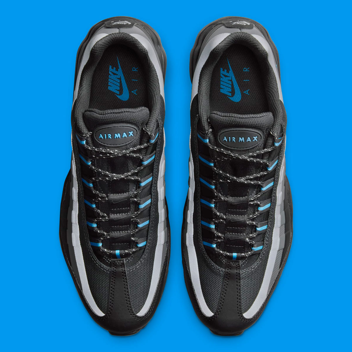 Nike Air Max 95 Ultra "Black/Neutral Grey/University Blue" HM9608-001 ...