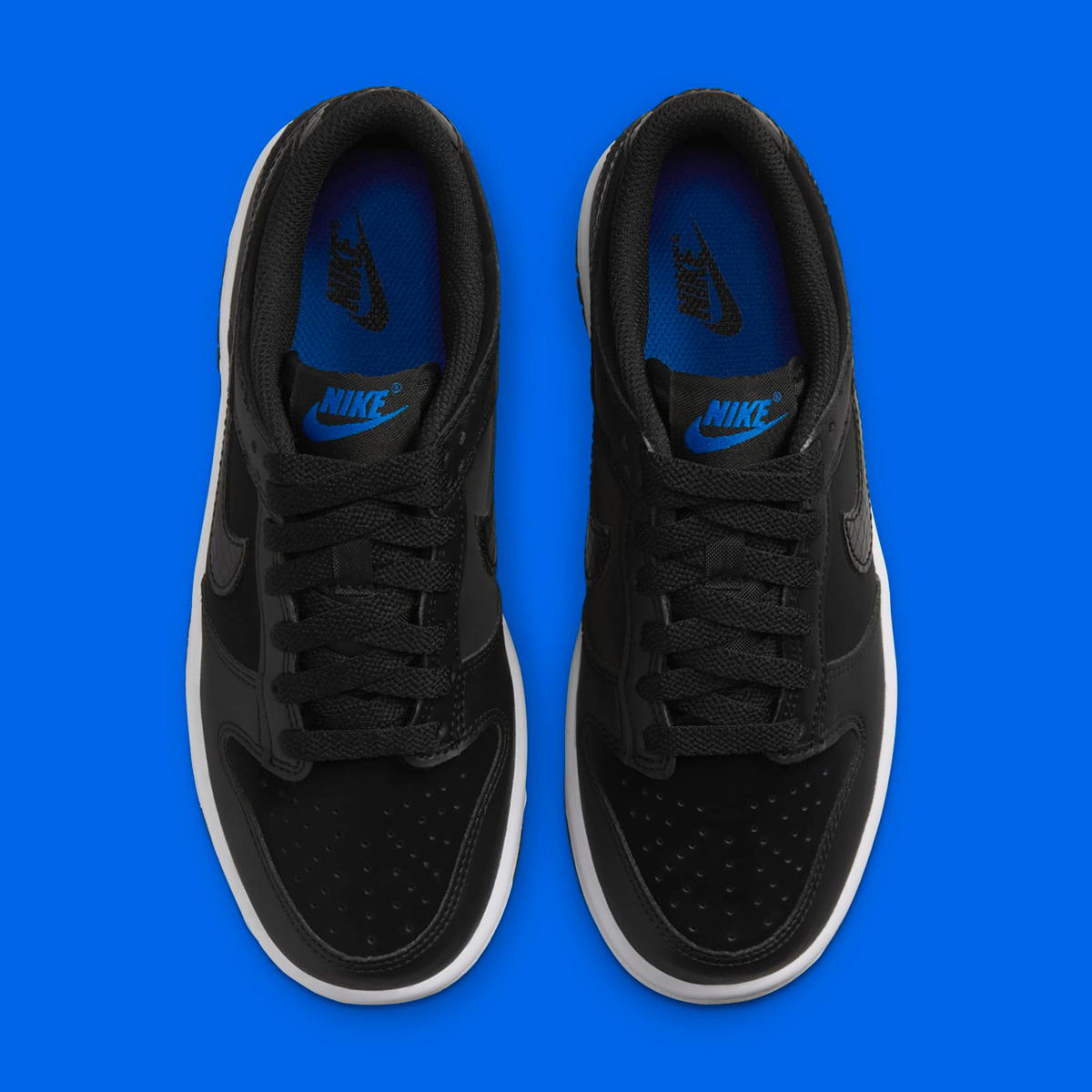 Nike Dunk Low Black Croc Swoosh FV7472-001 | SneakerNews.com