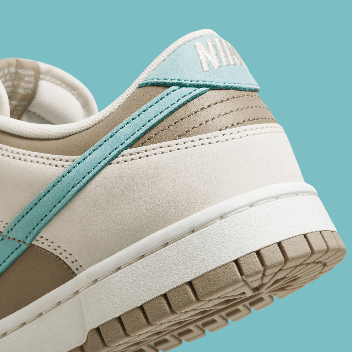 Nike Dunk Low "Khaki/Phantom/Sail/Denim Turquoise" HQ1175-240 ...