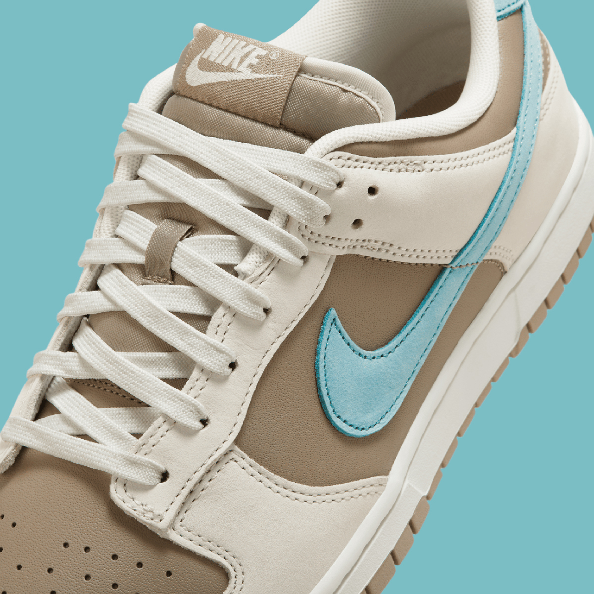 Nike Dunk Low "Khaki/Phantom/Sail/Denim Turquoise" HQ1175-240 ...