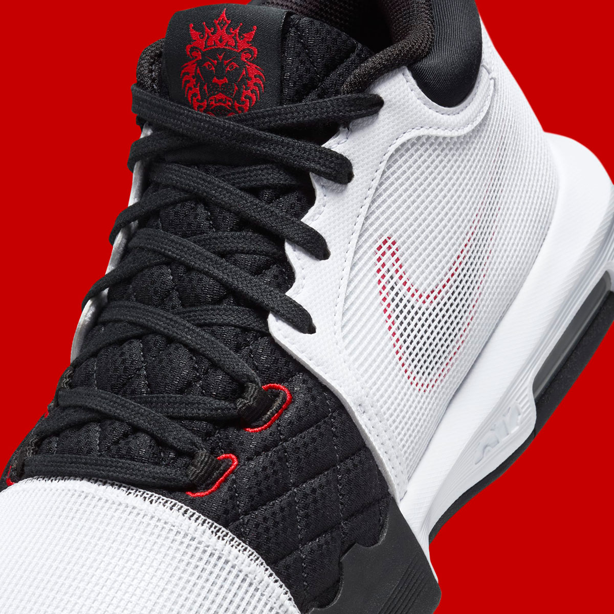 Nike LeBron Witness 8 "White/Black/University Red" FB2239-103 ...