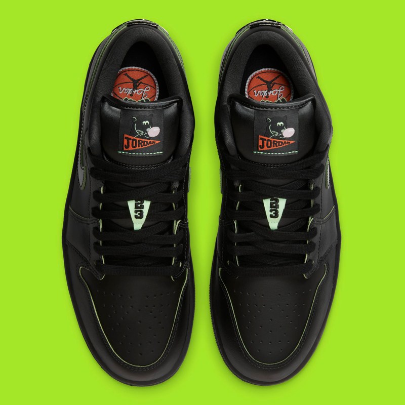 Air Jordan 1 Low "Black Cat Mascot" | SneakerNews.com