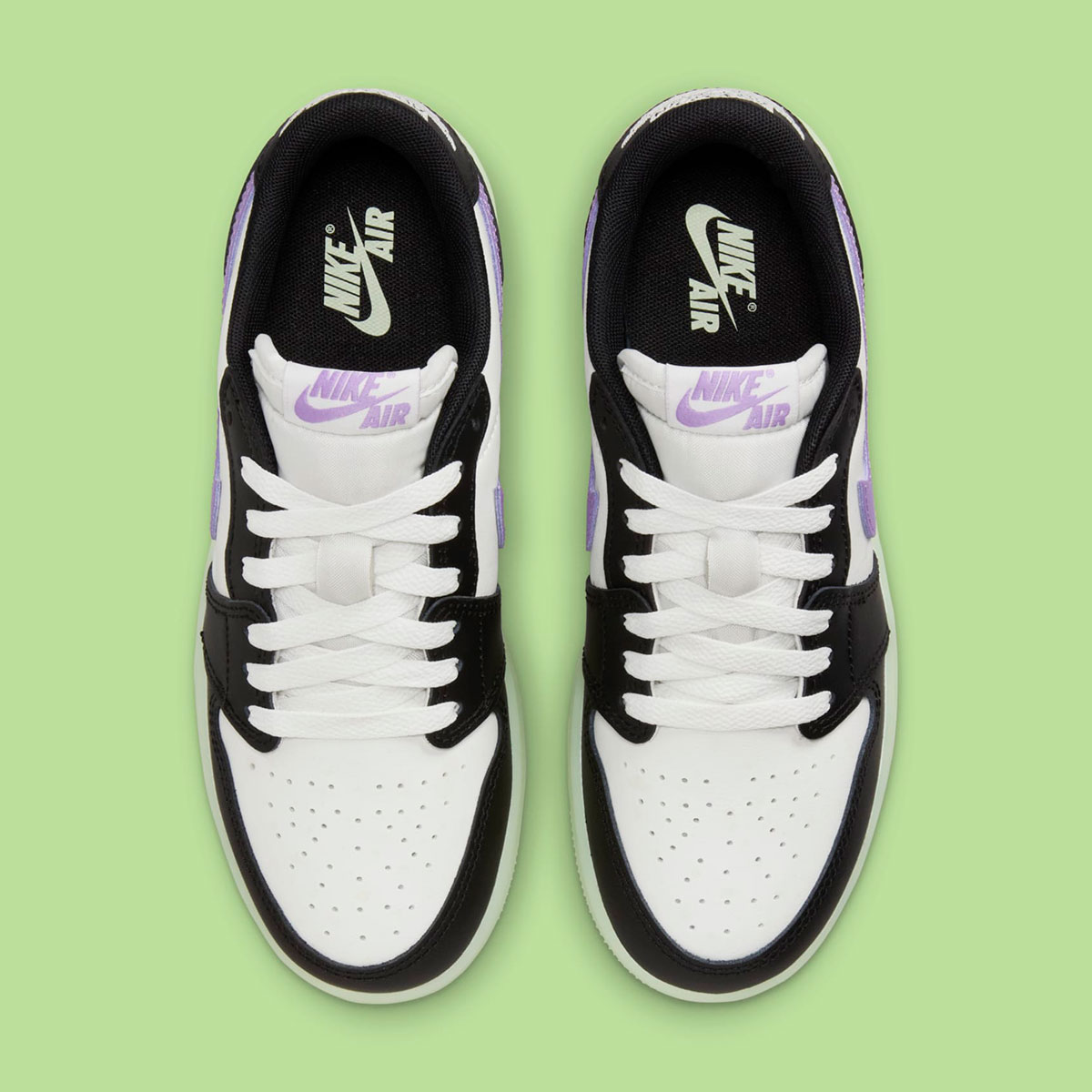 Air Jordan 1 Low OG GS "Black/Raspberry/Volt Tint" HF0410-001 ...