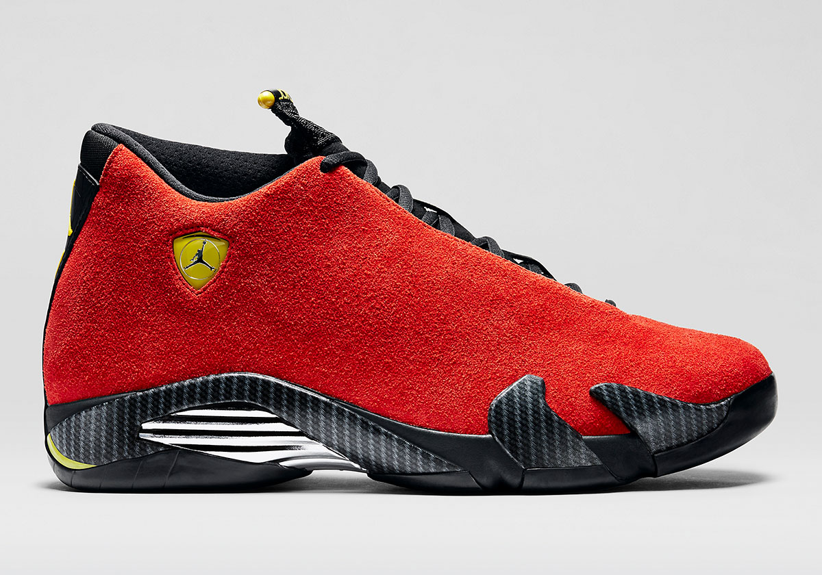 Air Jordan 14 "Ferrari" Releasing Summer 2025 IF5015-600 | SneakerNews.com