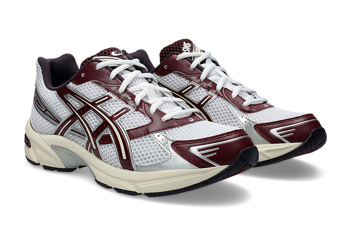ASICS GEL-1130 "White/Burgundy/Grey" 1203A685-100 | SneakerNews.com