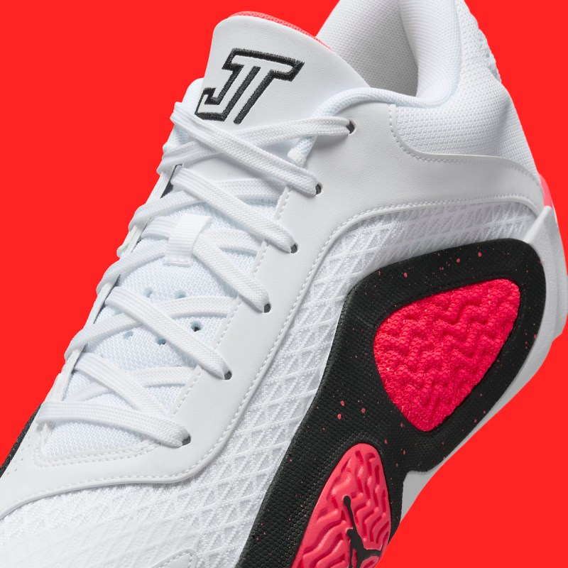 Jordan Tatum 2 "White/Bright Crimson/Black" FJ6457-106 | SneakerNews.com