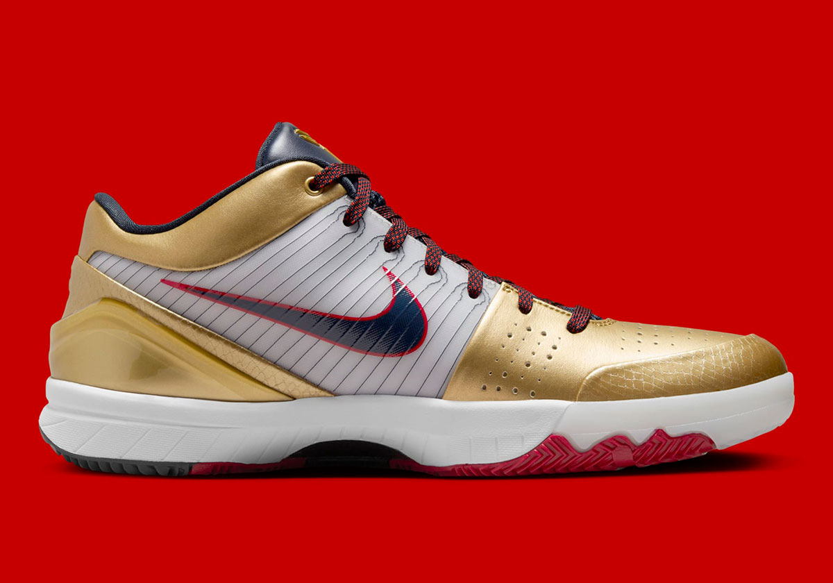 Nike Kobe 4 "Gold Medal" 2024 Release Date | SneakerNews.com