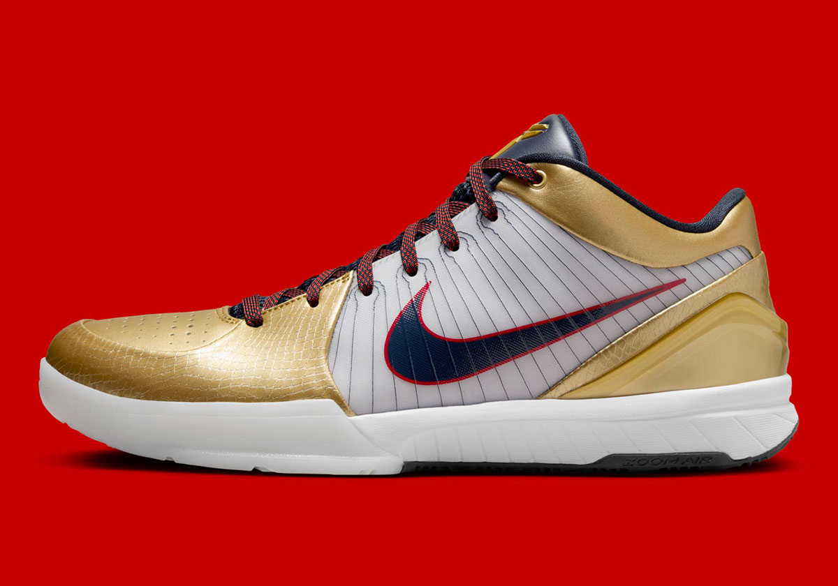 Nike Kobe 4 "Gold Medal" 2024 Release Date | SneakerNews.com