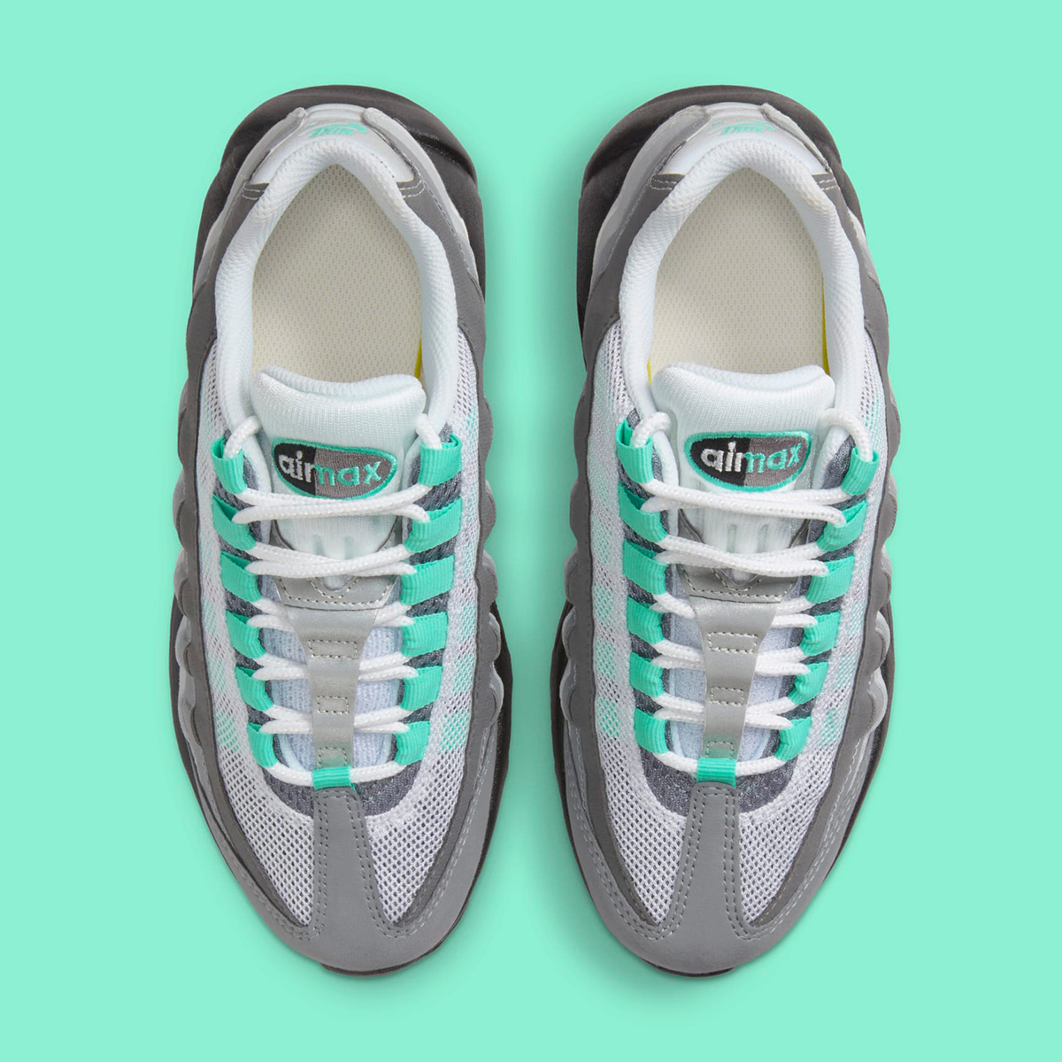 Nike Air Max 95 GS "Grey Gradient/Mint Green" | SneakerNews.com