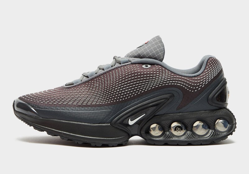 Nike Air Max Dn "Grey/Red" "Grid Tongue" HQ3816-001 | SneakerNews.com
