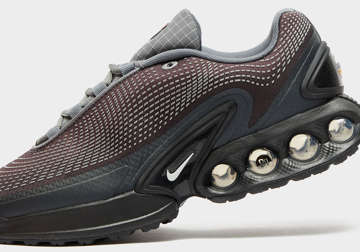 Nike Air Max Dn "Grey/Red" "Grid Tongue" HQ3816-001 | SneakerNews.com