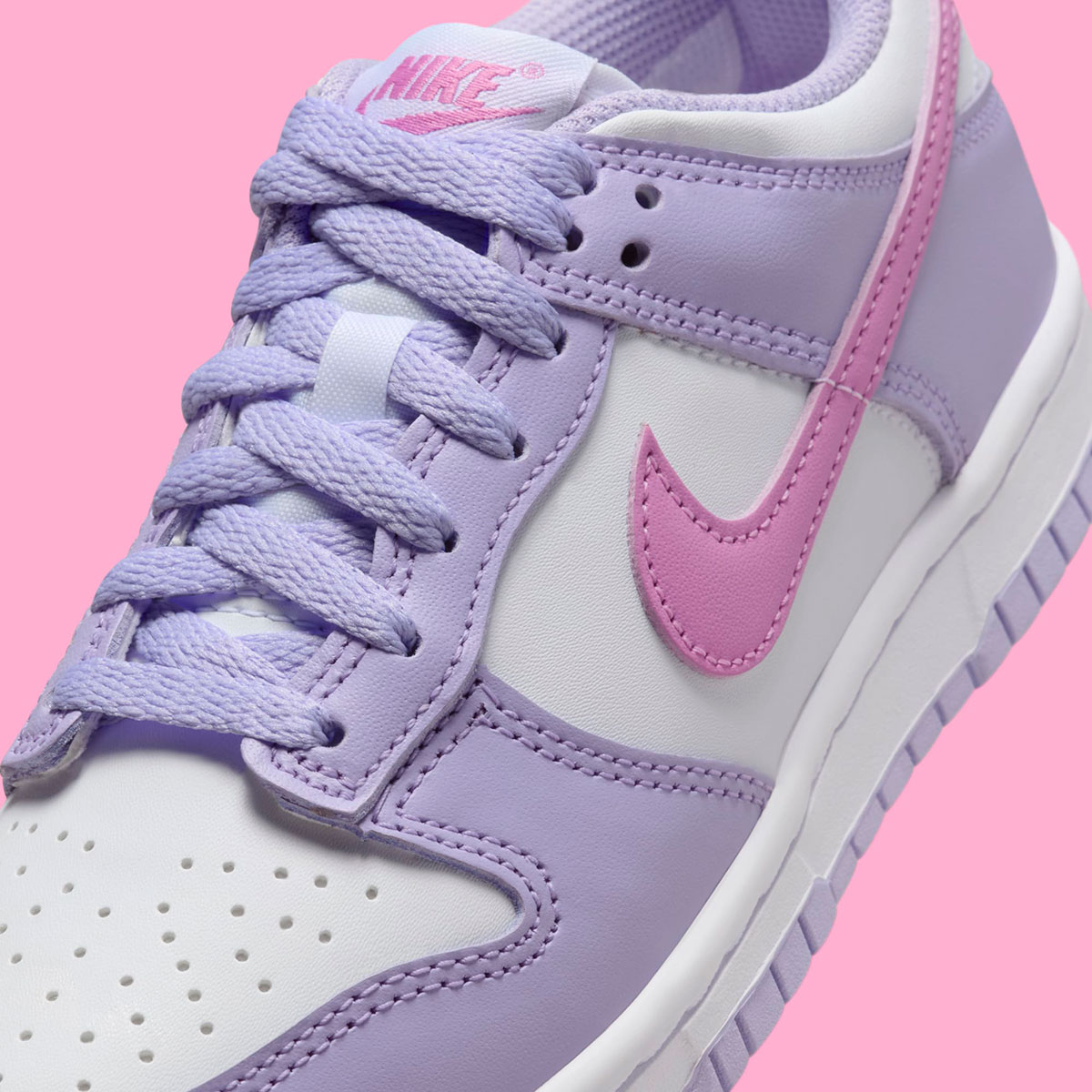 Nike Dunk Low GS "Lilac Bloom/Pink" HQ1185-161 | SneakerNews.com