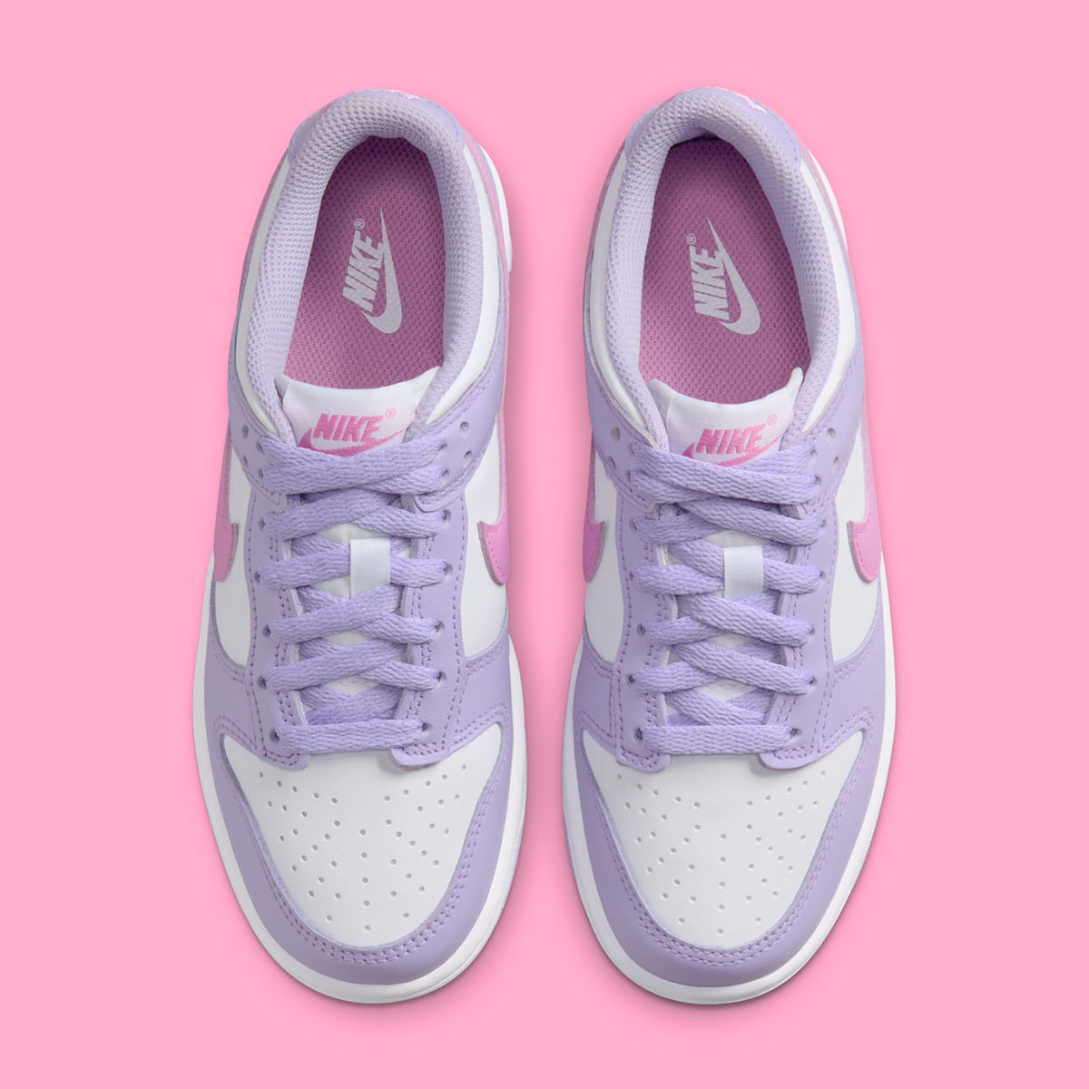 Nike Dunk Low GS "Lilac Bloom/Pink" HQ1185-161 | SneakerNews.com