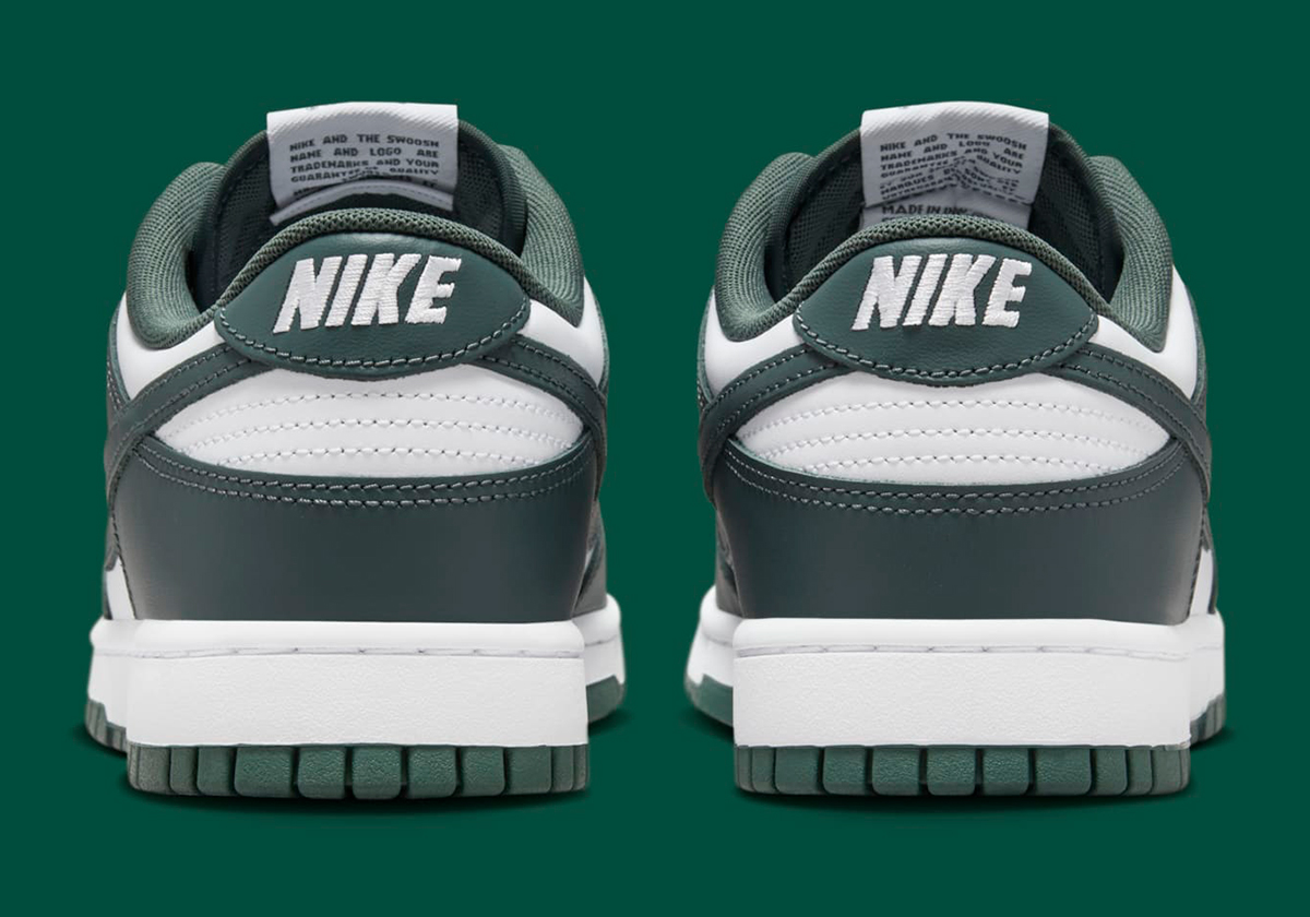 Nike Dunk Low "White/Vintage Green" DV0833-111 | SneakerNews.com