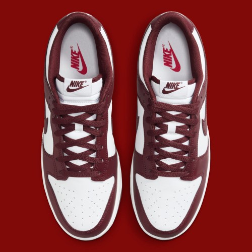 Nike Dunk Low "White/Redwood/Gym Red" DV0833-115 | SneakerNews.com